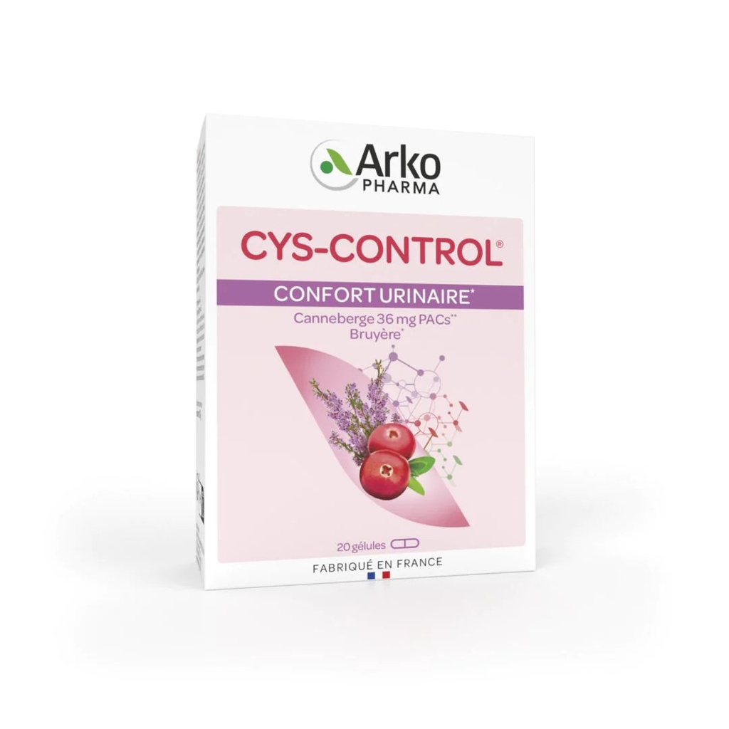 Cys-Control flash 20 Gélules | Pharmashop